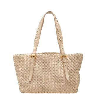 Bottega Veneta Pre-owned Vintage Ledertasche - - Pre-owned - Damen - Beige - ONE SIZE