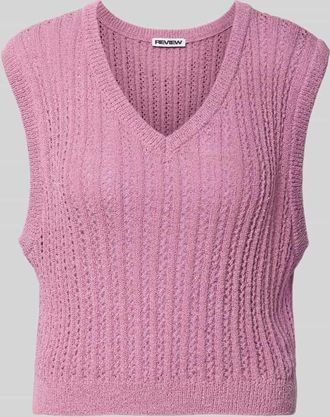 Review Top in Strick-Optik