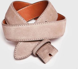 Reptiles House Vauren - Wildleder Gürtel - Turteltaube