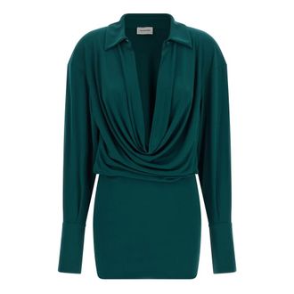 Andamane Femme, Robes, Vert, Taille: 36 FR Robe Lilia Mini