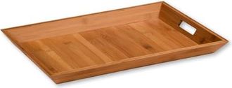KESPER 77507 Servierablett/Dekotablett mit 2 Griffen, Bambus/Fr&uuml;hst&uuml;ckstablett/Tablett