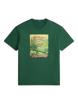 Polo Ralph Lauren t-shirt &agrave; imprim&eacute; graphique - Vert