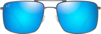 Maui Jim unisex, Accessoires, Gris, Taille: 55 MM Lunettes de soleil Aeko