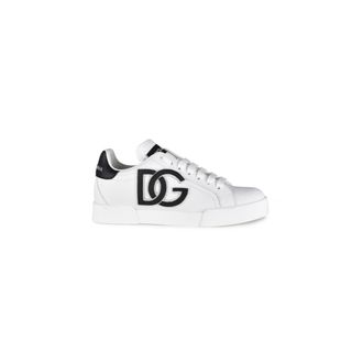 Dolce & Gabbana Portofino Low Top Sneakers - - Shoes - Damen - Wei&szlig; - 40 EU