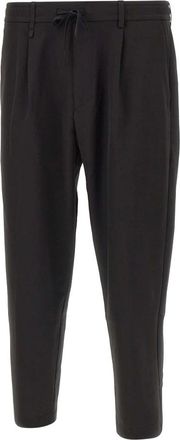 HUGO BOSS Homme, Pantalons, Noir, Taille: M T Convert-Pleat Pantalons