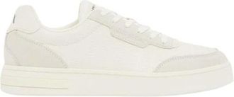 A|X Armani Exchange Homme, Chaussures, Blanc, Taille: 44 1/2 EU Baskets Classiques &agrave; Lacets