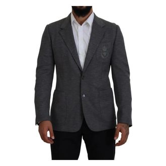 Dolce & Gabbana Blazer Jacke Sport - - Jackets - Herren - Grau - XS