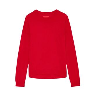 Zadig&Voltaire Pull en cachemire Cici Patch - Femme - Pulls - Rose - Taille: 38 FR