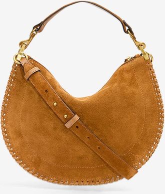 Isabel Marant Sac Oskan Soft Zip - Femme - Cognac - Isabel Marant - cadeau de no&euml;l femme