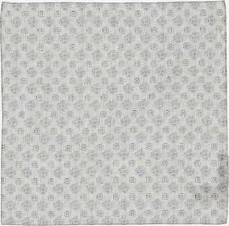 van Laack Einstecktuch mit geometrischem Muster