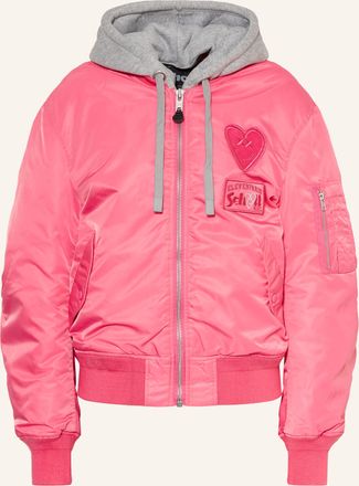 Schott NYC Schott Nyc Blouson Mit Abnehmbarer Kapuze pink