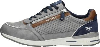 Mustang Homme, Chaussures, Gris, Taille: 47 EU Baskets Laag