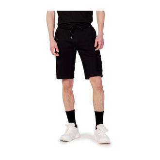 Calvin Klein Jeans Homme, Shorts, Noir, Taille: S Shorts noirs unis printemps/été lacets
