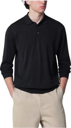 Drumohr Homme, Tops, Bleu, Taille: XL Polo Chemises