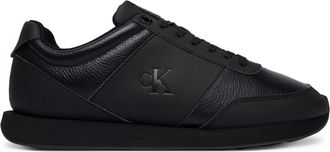 Calvin Klein Sneakers Calvin Klein Retro Run Lace Band Tmb Lth Mix HM0HM02447 Schwarz