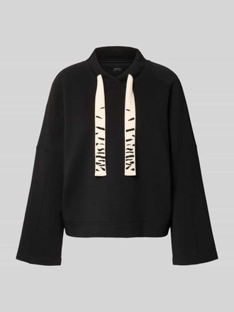 Marc Cain Oversized Sweatshirt mit Tunnelzug
