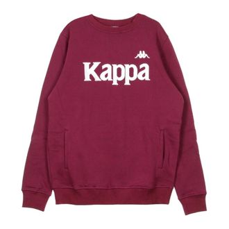Kappa Stylischer Crewneck Sweatshirt in Violett/Grau - - Sweatshirts & Hoodies - Herren - Lila - XL
