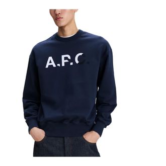 A.P.C. A.p.c., Herren, Sweatshirts & Hoodies, Blau, MGr&ouml;&szlig;e