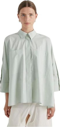 Meimeij Femme, Blouses et Chemises, Vert, Taille: 34 FR Kimono Shirt