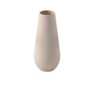 Villeroy & Boch Manufacture Collier Vase, Beige, Haut