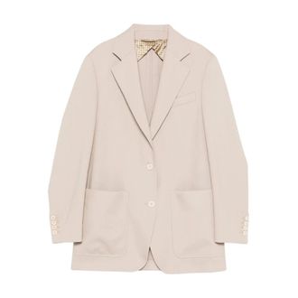 Max Mara Femme, Vestes, Beige, Taille: 36 FR Mxmaffari Veste Crois&eacute;e