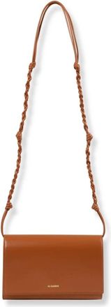 Jil Sander Femme, Sacs, Brun, Taille: ONE Size Tangle Crossbody Bag