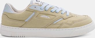 Moea Herren vegan Sneaker Origin Low Corn Aloe Wildlederoptik Blau
