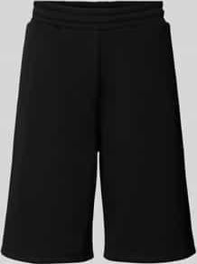 Review Sweatshorts mit Logo-Print