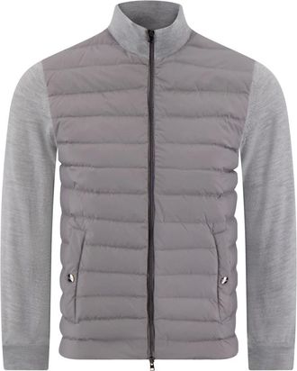 Herno Homme, Vestes, Gris, Taille: L Doudoune zipp&eacute;e