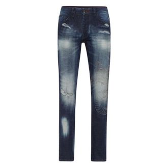 Philipp Plein Herren, Jeans, Blau, W31Gr&ouml;&szlig;e
