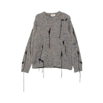 ATOMOFACTORY Atomofactory, Herren, Strickwaren, Grau, XLGr&ouml;&szlig;e