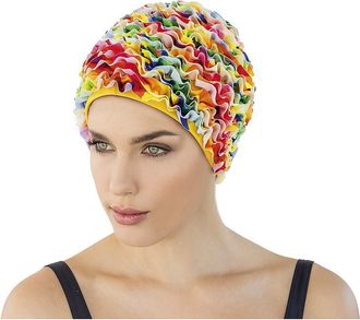 Fashy Damen Exklusive Badehaube, bunt, Einheitsgröße EU