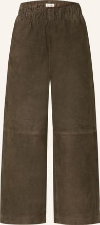Marc O'Polo Marc Opolo 7/8-Hose Aus Leder gruen