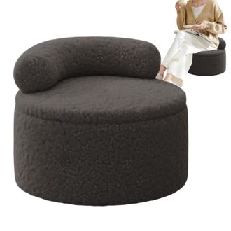 Generic Fu&szlig;hocker Ottoman - Gepolsterte Beinst&uuml;tze, dekoratives Innenm&ouml;bel, vielseitige Einheit zur Komfortverbesserung | Haushalts-Couch-Liegest&uuml;tzen-Zubeh&ouml;r