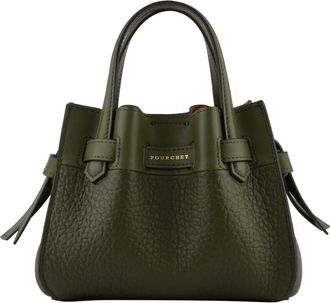 Pourchet Femme, Sacs, Vert, Taille: ONE Size Micro Sac &agrave; main