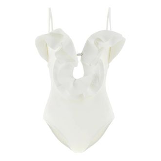 Zimmermann Femme, Maillots de bain, Blanc, Taille: 42 FR Maillots de bain