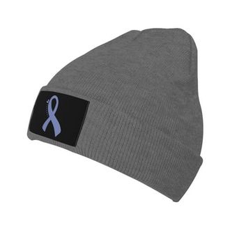 Generic Chaud Beanie pour Homme, Sensibilisation au Cancer de loesophage, Respirant Knit Beanie, Tricoter Chapeau pour Femme, Ski, Cyclisme