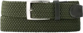 Alberto Herren G&uuml;rtel gr&uuml;n Textil