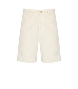 Carhartt Work in Progress BERMUDA SINGLE KNEE BLANC CARHARTT WIP