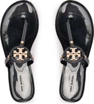 Tory Burch Zehentrenner Tory Burch Mini Miller Flat Thong 51148678 Schwarz