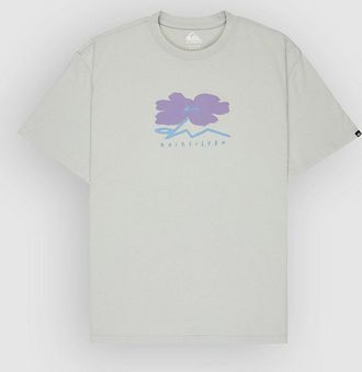 Quiksilver Structured Flower T-Shirt micro chip
