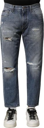Dolce & Gabbana Homme, Jeans, Bleu, Taille: XS Jeans droits
