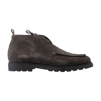 Rolando Sturlini Braune Lederschuhe mit Gummisohle - - Shoes - Herren - Braun - 42 EU
