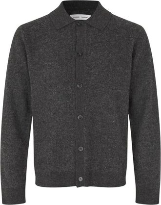 Sams&oslash;e & Sams&oslash;e Sarichard Cardigan - Homme - Pulls - Gris - Taille: S