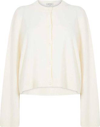 Jack Wills Strickjacke f&uuml;r Damen, &Uuml;berschnittene Schulter (Altwei&szlig;)
