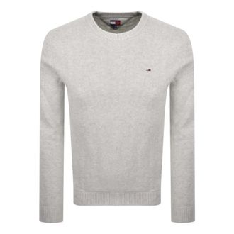 Tommy Hilfiger Rundhalspullover - - Knitwear - Herren - Grau - S