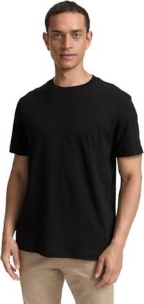 Tom Tailor 1048393 T-Shirt, 29999-Black, 3XL Hommes