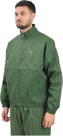 Lacoste Homme, Vestes, Vert, Taille: L Coupe-vent Monogramme