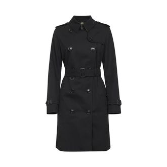 Burberry Femme, Manteaux, Noir, Taille: 36 FR Trench Coat