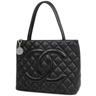 Chanel Pre-owned Vintage Tote Bag - - Pre-owned - Damen - Schwarzk - ONE SIZE